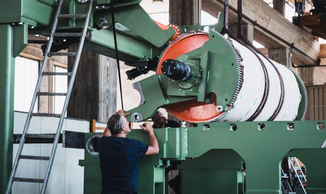 Pope reels and automatic reel transfer - De Iuliis C&A